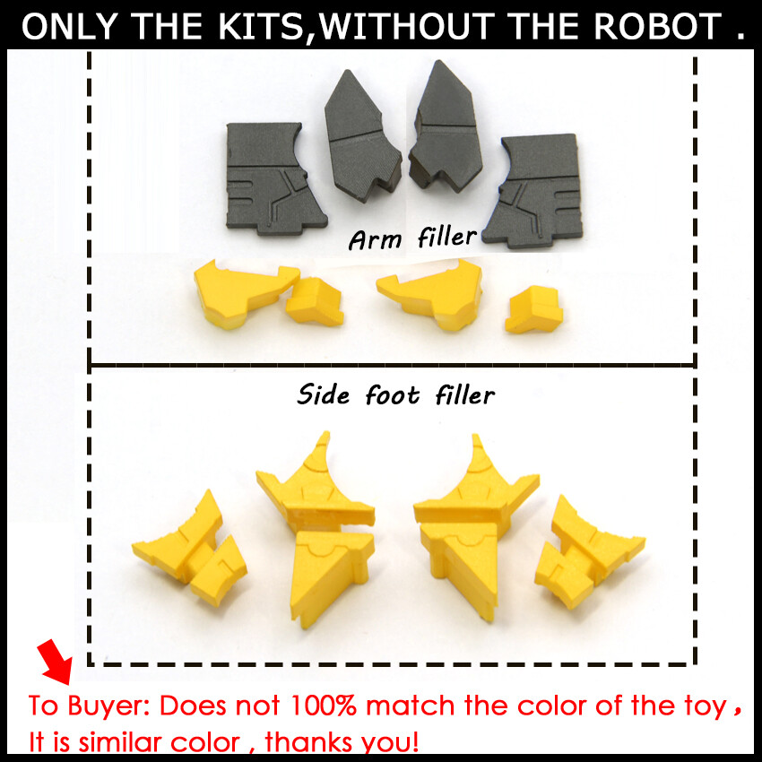 Arm Leg Foot Filler Gun Upgrade Kit For Studio Series SS-86 Snarl ...