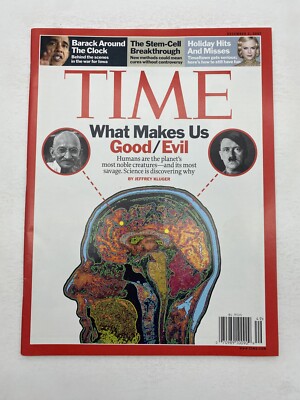 2007 Time Magazine December 3 What Makes Us Good/Evil Newsstand High ...