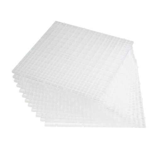 ALEGI 12 Pcs Aquarium Fish Tank Divider Plastic Egg Crate Aquarium ...