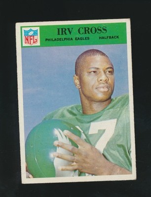 IRV CROSS 1966 PHILADELPHIA FOOTBALL #136 | eBay