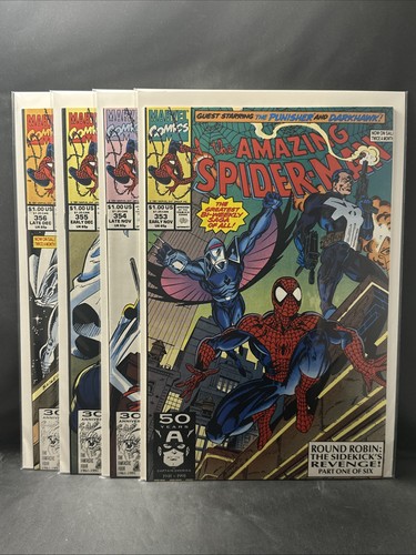 Amazing Spider-Man Lot #’s 353 354 355 356 Marvel (A24-24) | eBay