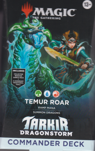 Magic the Gathering-Tarkir: Dragonstorm Commander Deck - Temur Roar | eBay