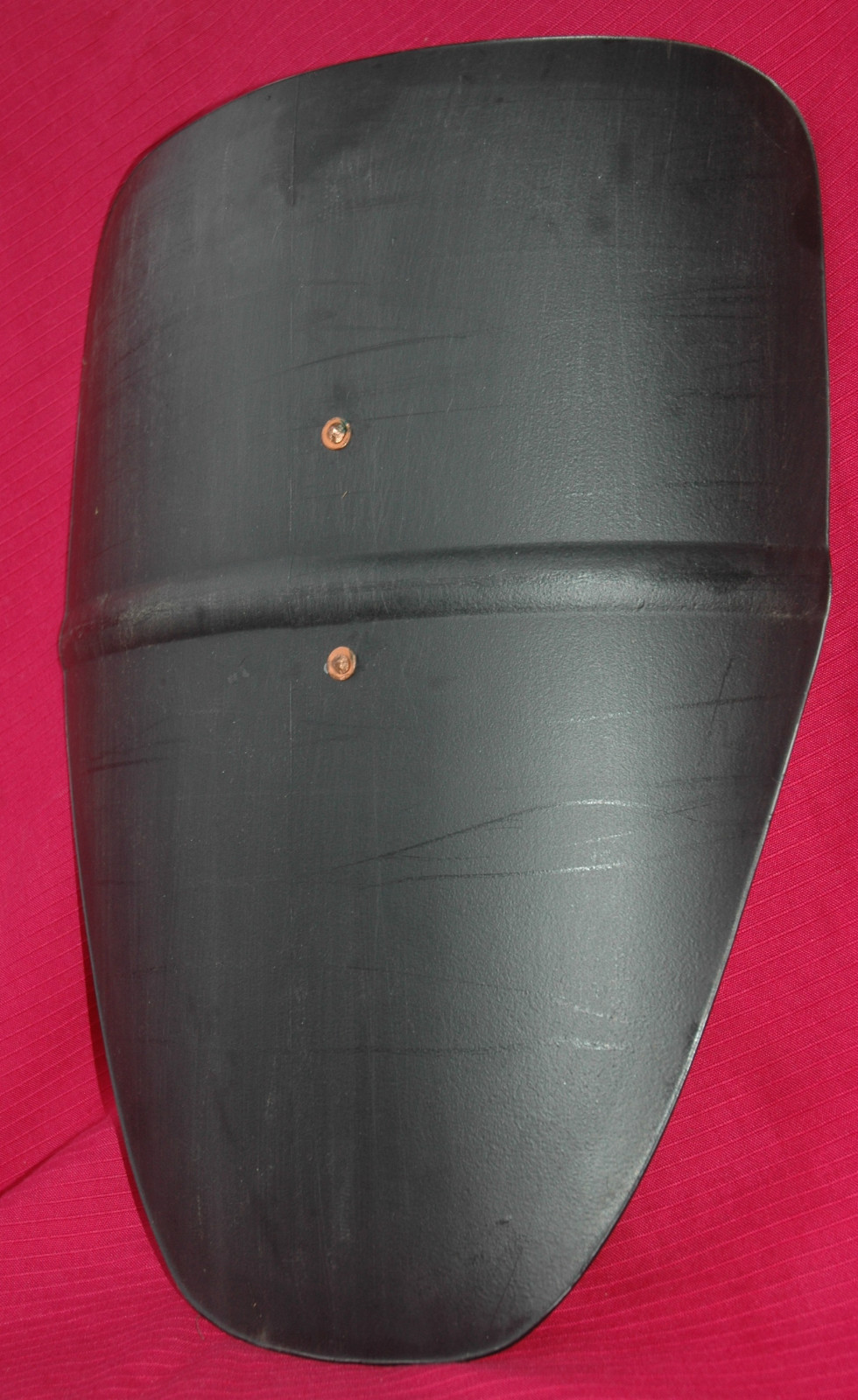 Indestructible Black HDPE Armored Combat Shield SCA LARP REN RAPIER ...