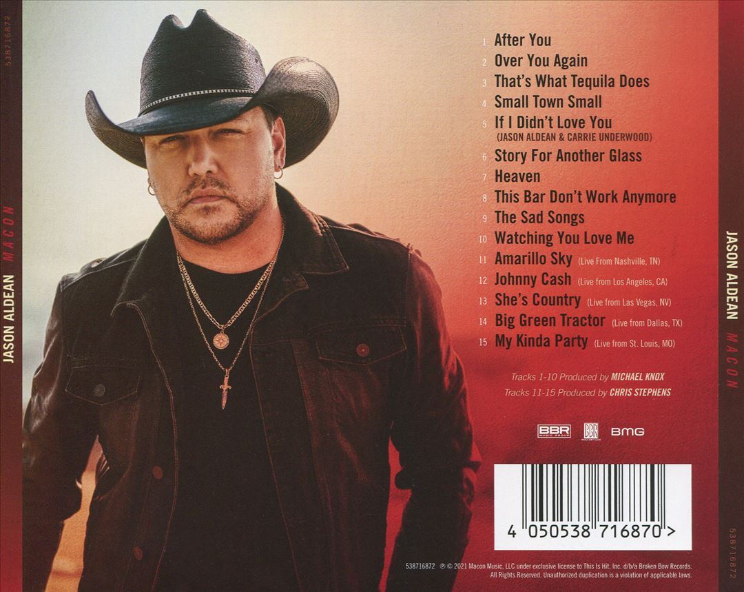 JASON ALDEAN MACON NEW CD 4050538716870| eBay