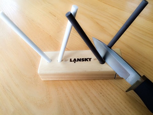 LANSKY Sharpeners 4 Rod Ceramic Turn Box Knife Sharpener | eBay
