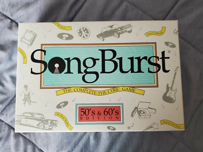 Song Burst Board Game 50's & 60's BRAND NEW, FOR ALL AGES | eBay