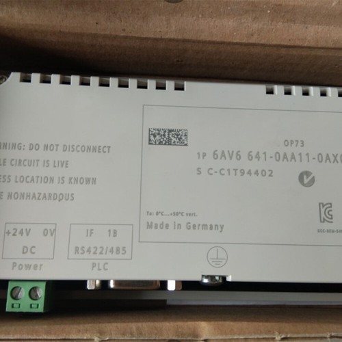 Siemens 6AV6 641-0AA11-0AX0 Touch Screen New One 6AV6641-0AA11-0AX0 | eBay