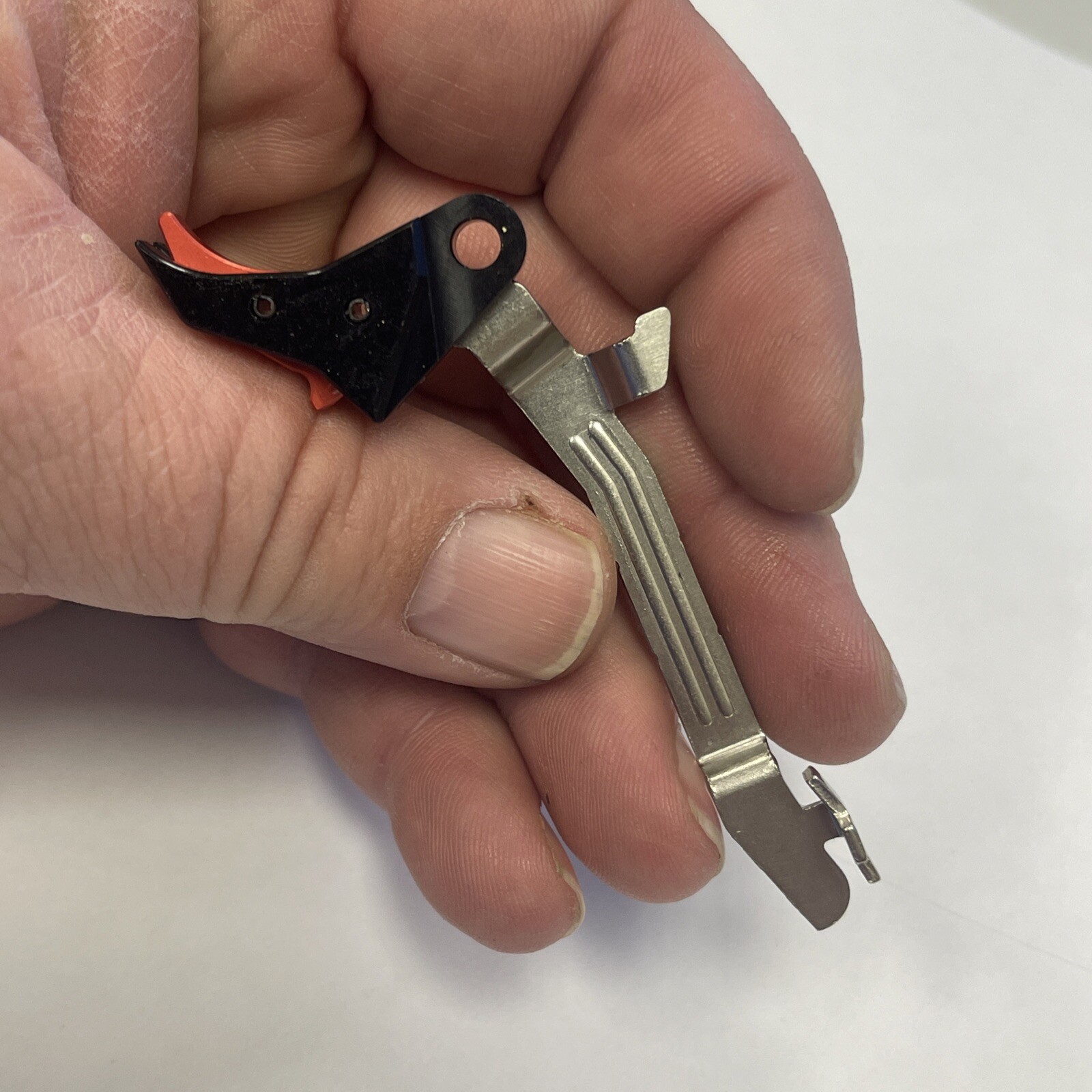 CURVED FACE CARRY TRIGGER W/ BAR FOR GLOCK 43 48 BILLET USA B/R | eBay