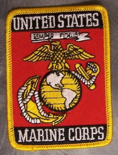 Embroidered Military Patch USMC Marine Corps Globe and Anchor NEW ...