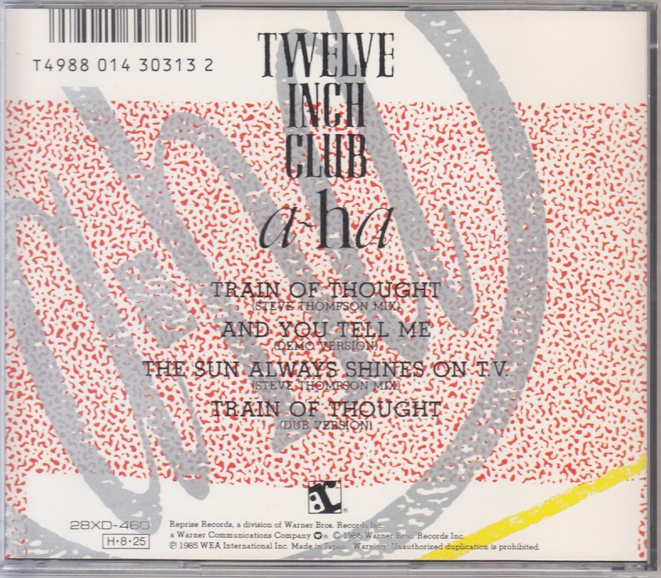 A-HA / TWELVE INCH CLUB JAPAN CD OOP | eBay UK