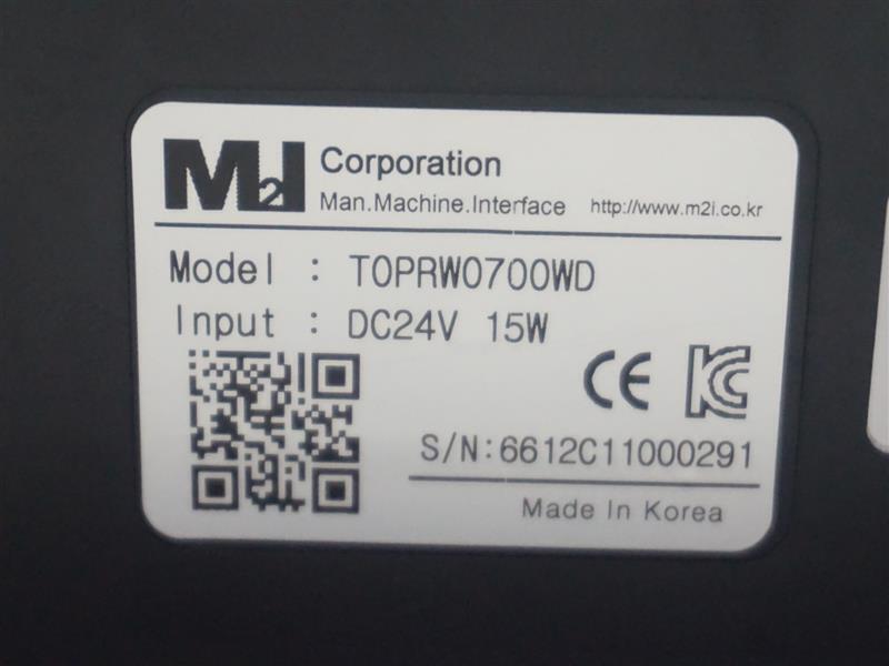 M2I Man Machine Interface TOPRW0700WD Touch Panel Expedited Shipping | eBay