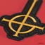 Ghost BC Golden Grucifix Cross Symbol with Pattern Band Embroidered ...
