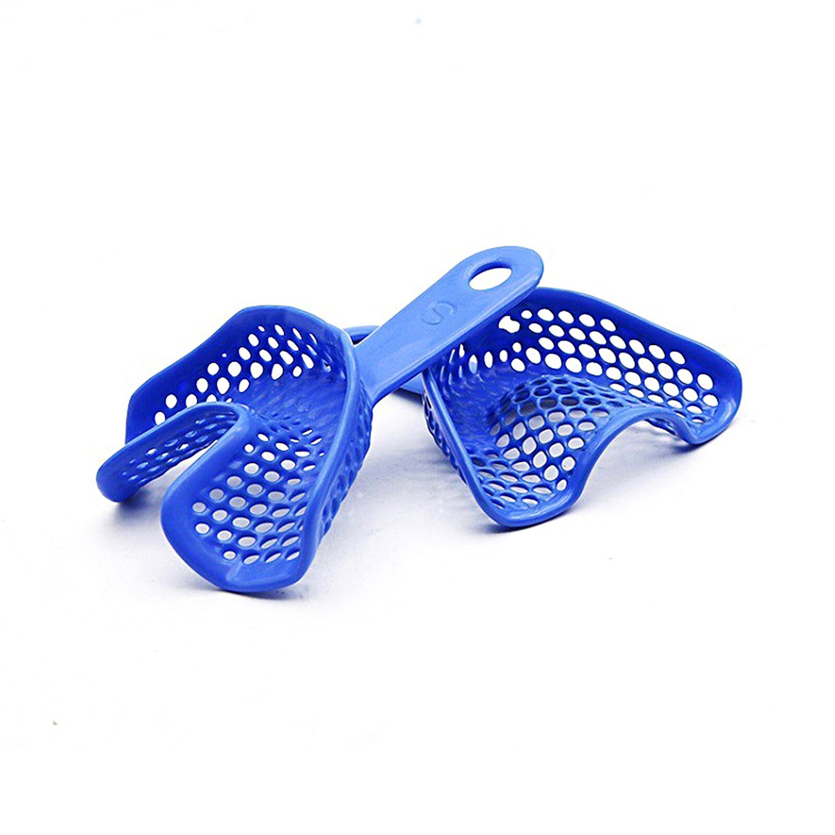 Plastic Steel Dental Trays Upper Lower 10-Piece Dental Impression Tray ...