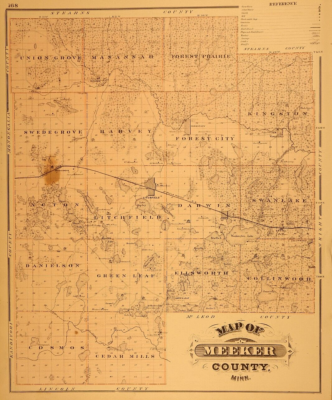 Map Of Meeker Colorado