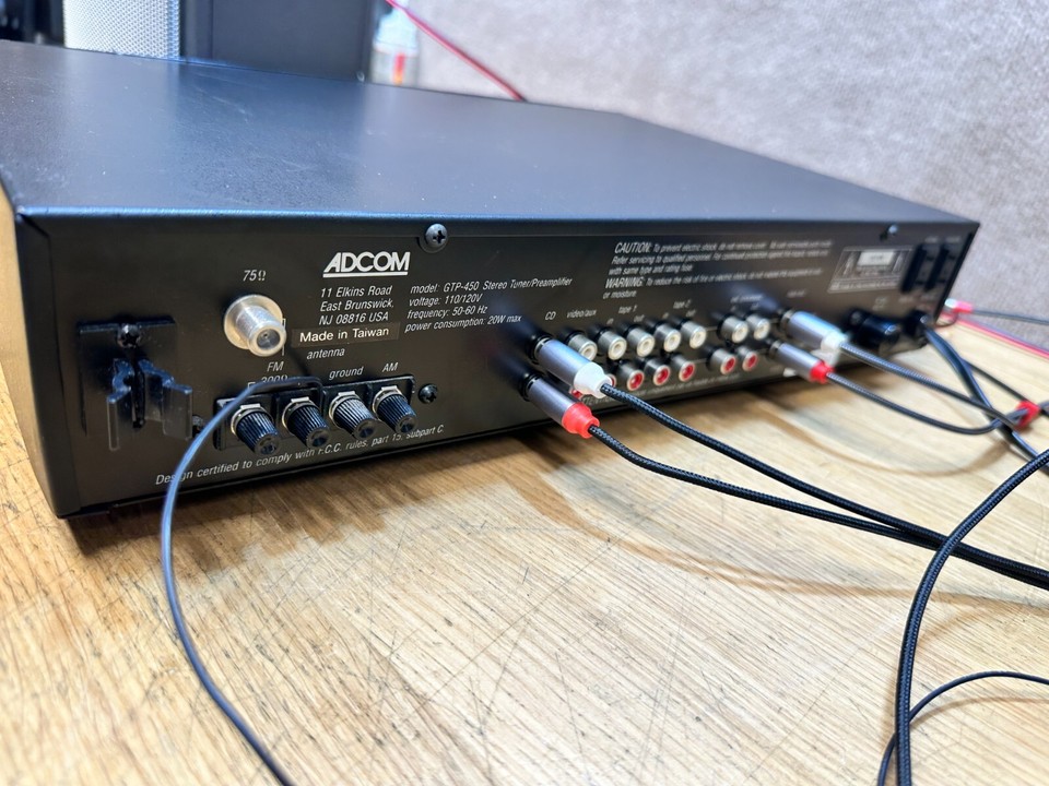 ADCOM GTP-450 PREAMPLIFIER | eBay