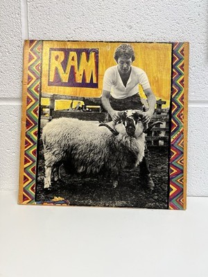 PAUL & LINDA MCCARTNEY - RAM VINYL LP RECORD - 1971 Apple Records SMAS ...