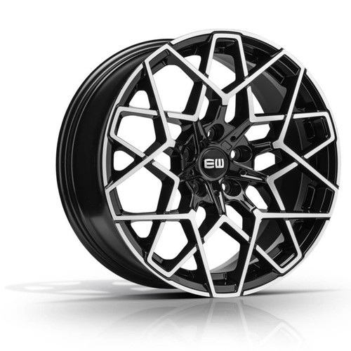 CERCHIO IN LEGA PER MERCEDES CLC 9,5J19" ELITE WHEELS PERFORMANCE BLACK ...