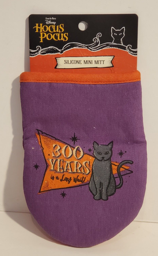 DISNEY HOCUS POCUS WITCH MOVIE BINX CAT KITCHEN MINI OVEN MITT ...