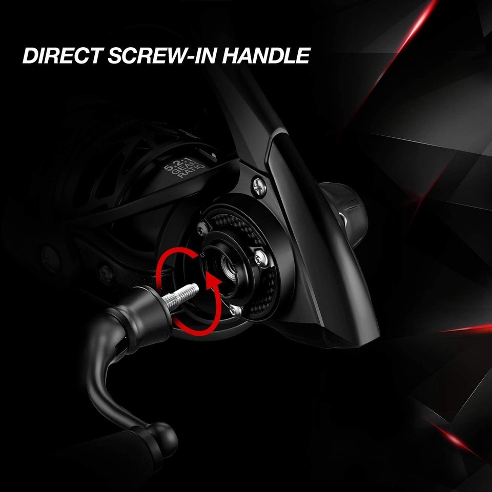 Piscifun Carbon X Spinning Reels Carbon Frame & Rotor Ultralight 5.1oz ...