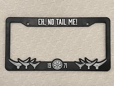 Hawaiian Island Creations HIC plastic license plate frame EH, No Tail ...