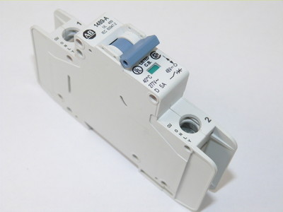 Allen Bradley 1489-A1D050 Ser. A 1p 5a 277v Circuit Breaker Used | eBay