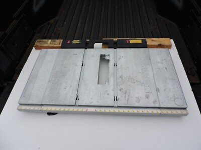 CRAFTSMAN #137.248830 TABLE SAW TOP w/ SIDE WINGS, OUTFEED, & THROAT ...