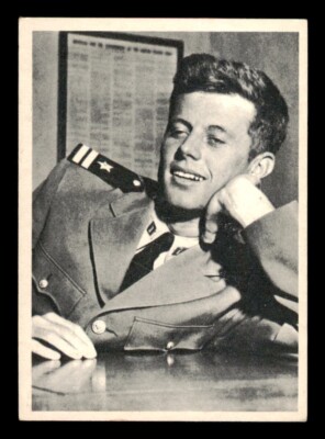 1964 Topps John F. Kennedy #12 LT. JFK Relaxes As He Begins... EX | eBay