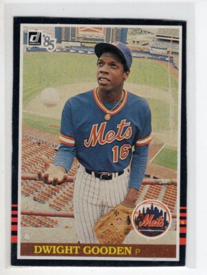 1985 DONRUSS DWIGHT GOODEN BASEBALL CARD #PC1 EX | eBay