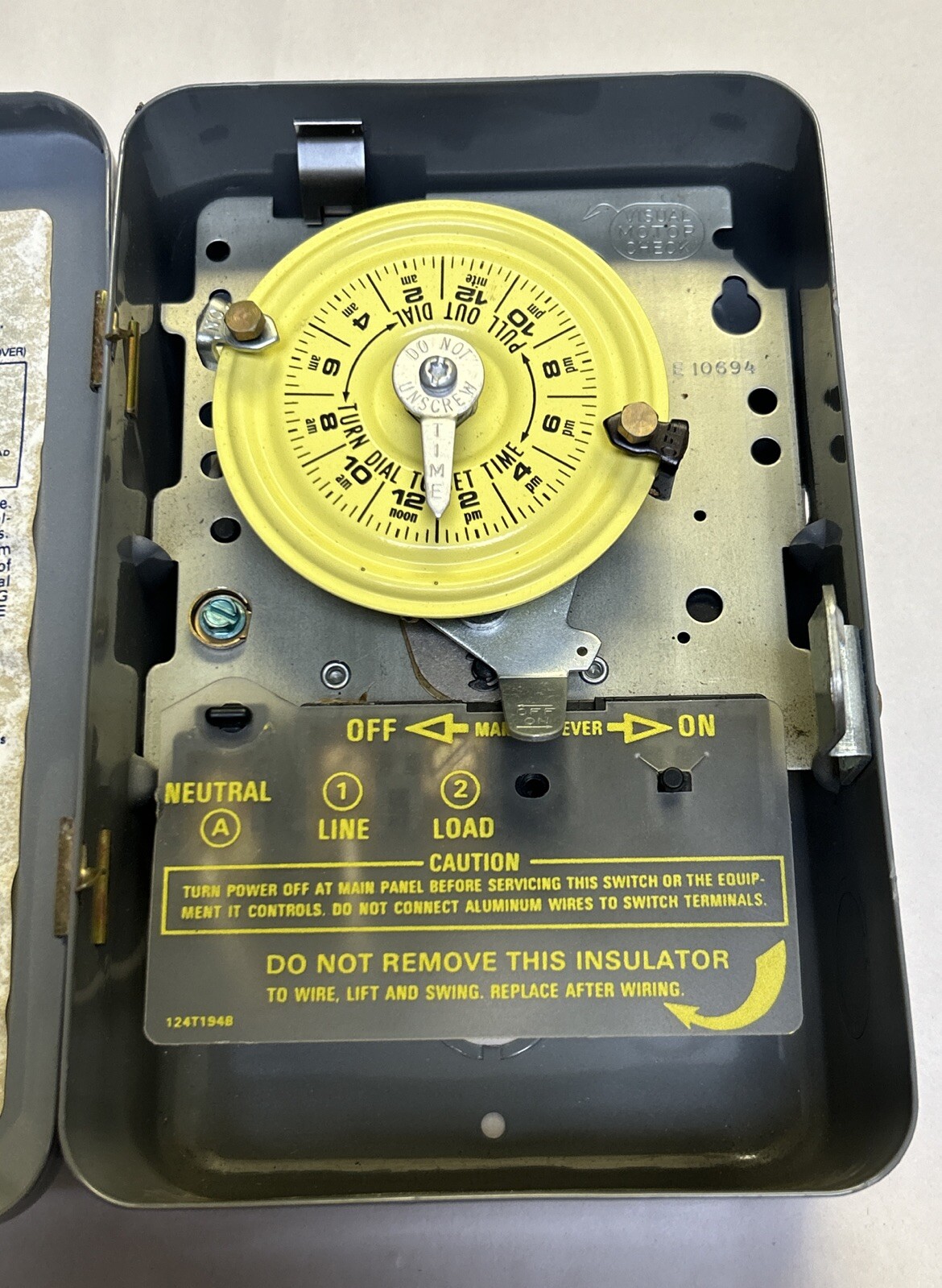 INTERMATIC,T101,24HR DIAL TIME SWITCH | eBay