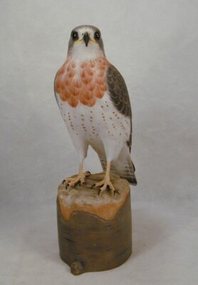 Swainson's Hawk Original Wood Carving | eBay
