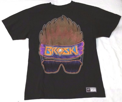 WWE Authentic Zach Ryder Broski Are you serious bro t-shirt men sz M ...