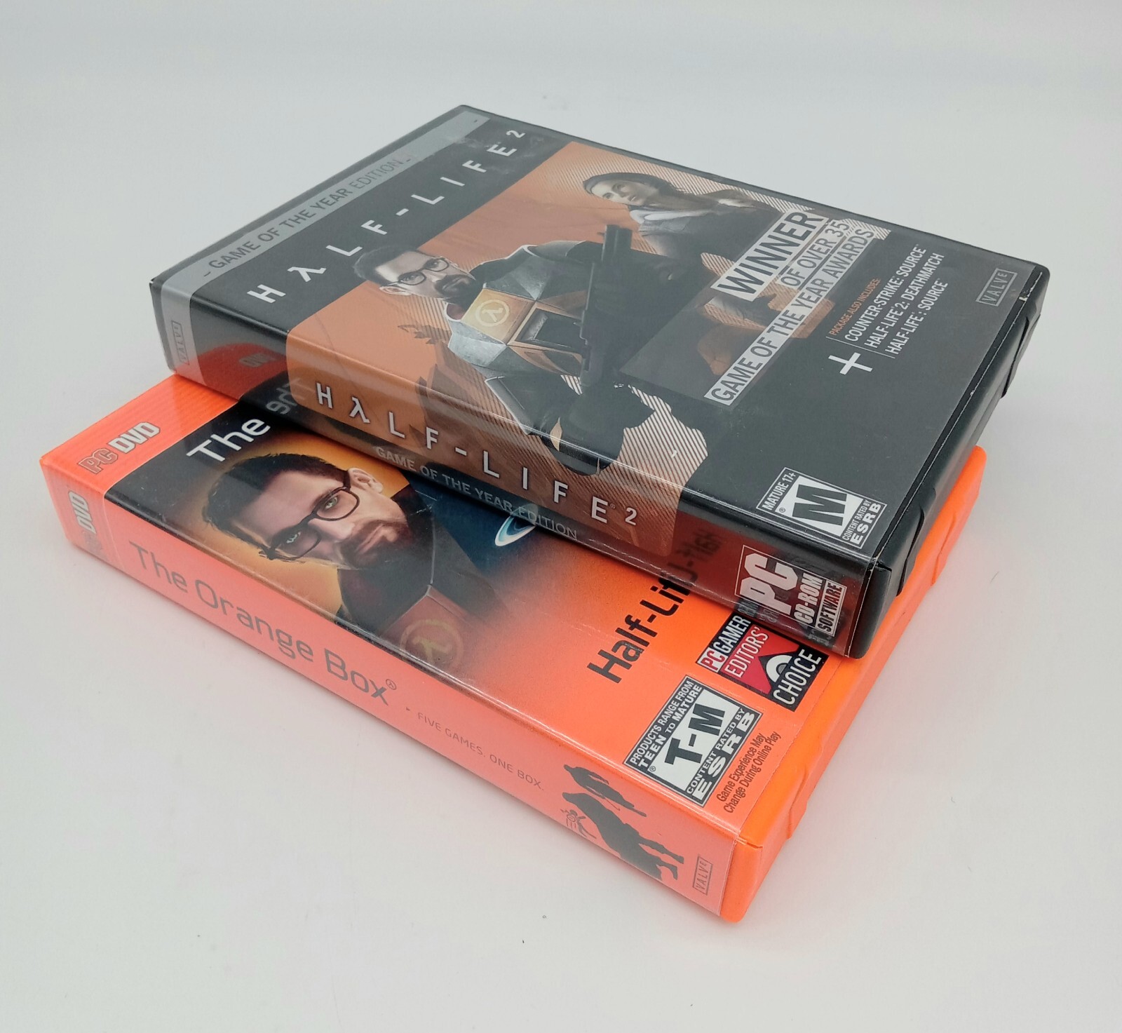 Half-Life 2: Game of the Year Edition (PC, 2005) & Episode 2 The Orange ...