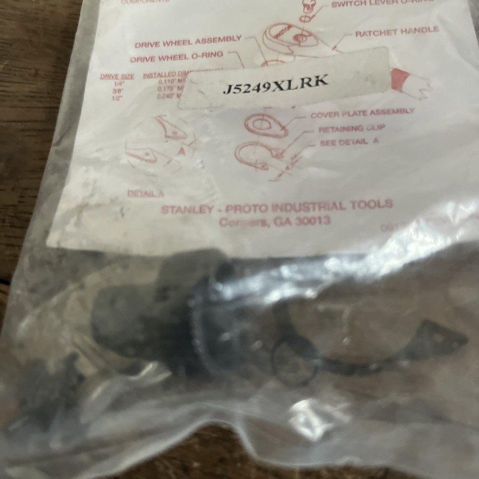 NOS PROTO J5249XLRK Ratchet Repair Kit,3/8 in. | eBay UK
