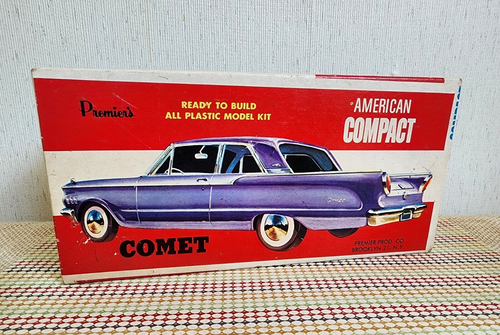 🚗 Vintage 1960's Mercury Comet Model Car Kit -Premier Prod Co- Empty ...