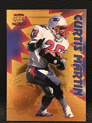 1996 Pacific Litho Cel Feature Performers #FP-17 Curtis Martin NM-MT ...