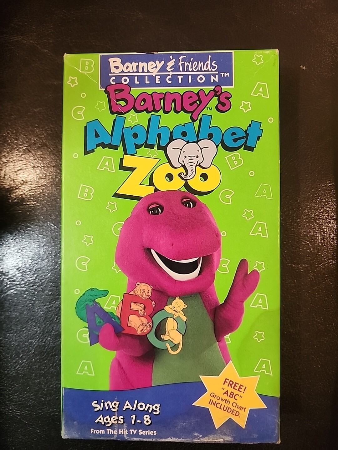 VINTAGE VHS TAPE Barney - Barneys Alphabet Zoo (VHS, 1994)