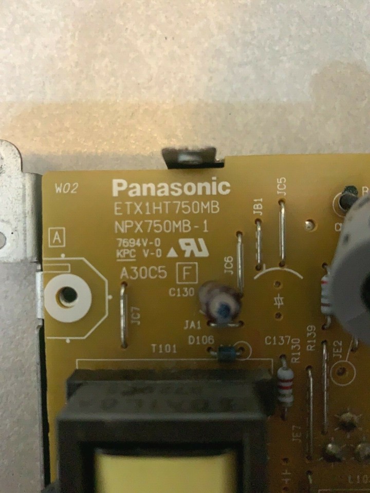 Hitachi CPX-2510N main power supply Projector ETX1HT750MB / NPX750MB-1 ...