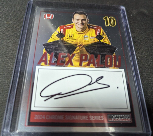 Alex Palou Signed Autographed Chrome Chip Ganassi 2024 Trading Card ...