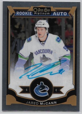 2015-16 Jared McCann O-Pee-Chee OPC Platinum Rookie Autograph Auto RC ...