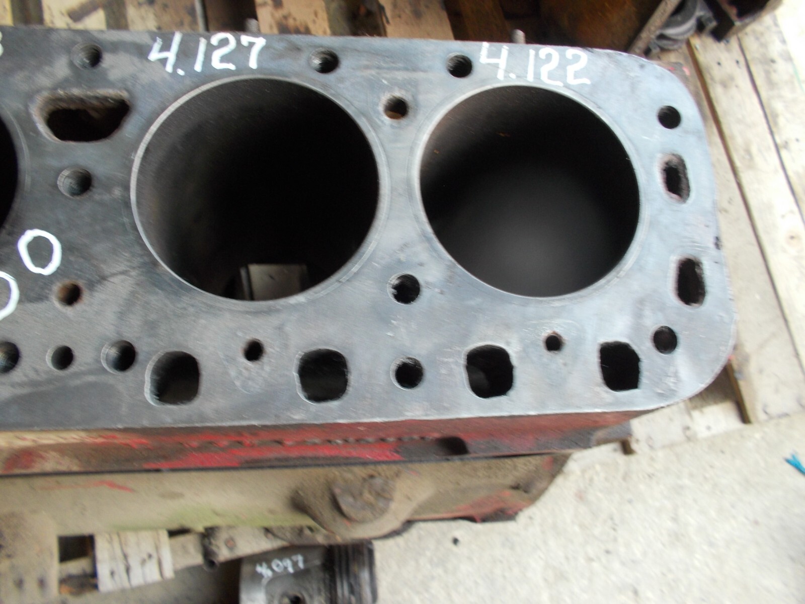 Farmall 400 450 IH tractor GOOD engine motor C264 cylinder block + M&W ...