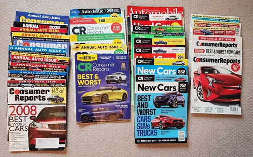 Consumer Reports car / auto magazine HUGE LOT | eBay