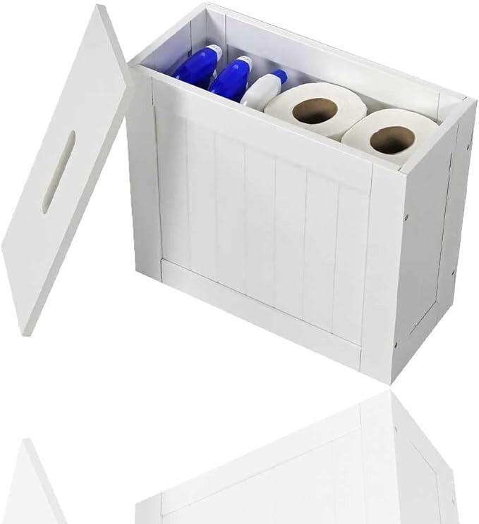 White Bathroom Storage Containers White Bathroom Storage Containers