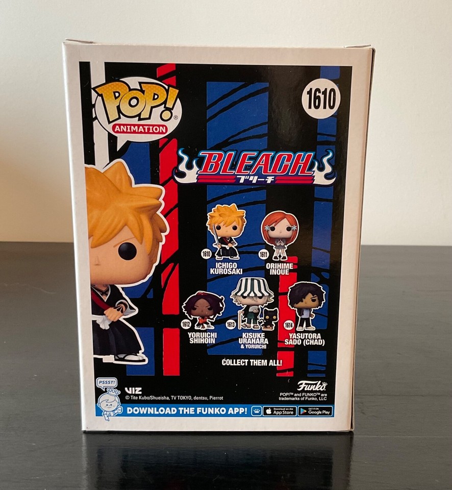 Bleach - Ichigo Kurosaki Funko Pop! Vinyl Figure #1610 Chase | eBay ...
