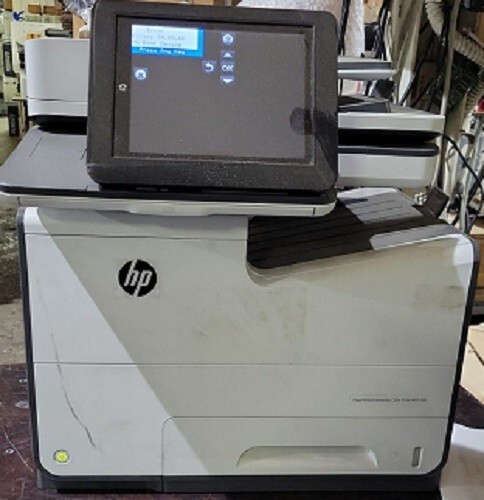 HP Hewlett Packard PageWide Enterprise Color Flow MFP 586 Printer(for ...