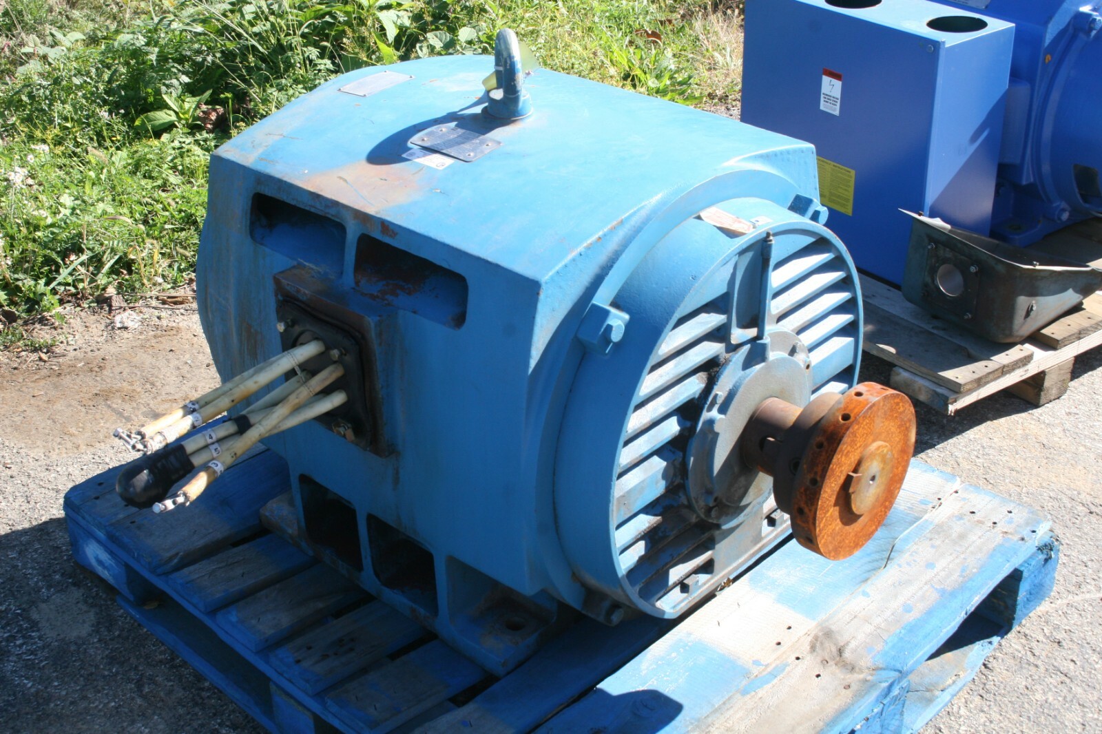 Toshiba 350 HP Induction Motor F3504VLF3JD 2300/4160V Frame 315M 80/44 ...