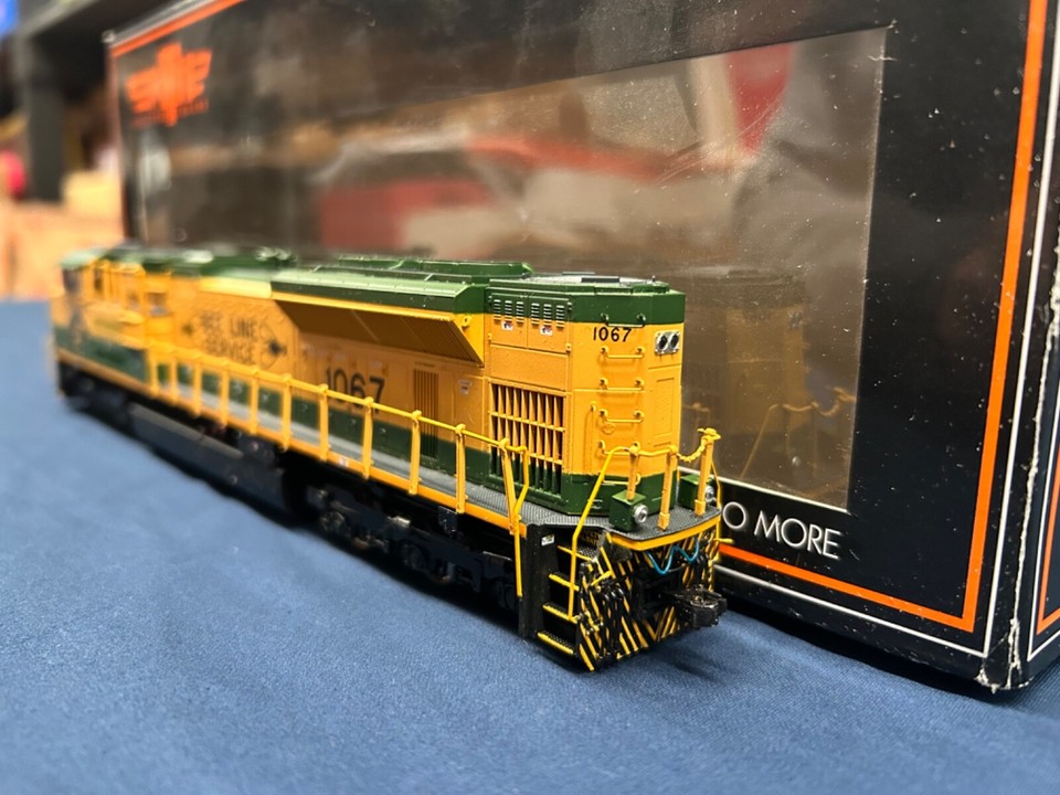 Mth HO Reading (NS Heritage) #1067 SD70ACe Diesel Engine w/ Proto 3 80 ...