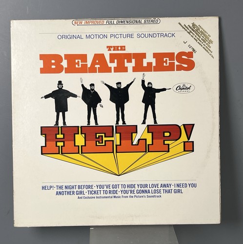 Vintage PROMO ! THE BEATLES “Help!” Original Motion Picture Soundtrack ...