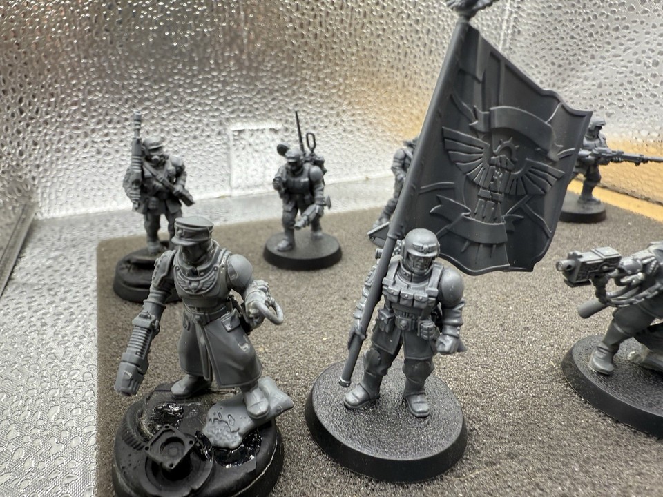 Warhammer 40k Astra Militarum Mixed Lot Of 10x Cadian Miniatures ...