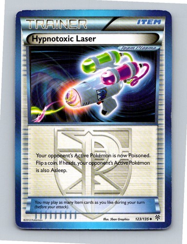 Hypnotoxic Laser (Team Plasma) Uncommon Plasma Storm 123/135 LP | eBay