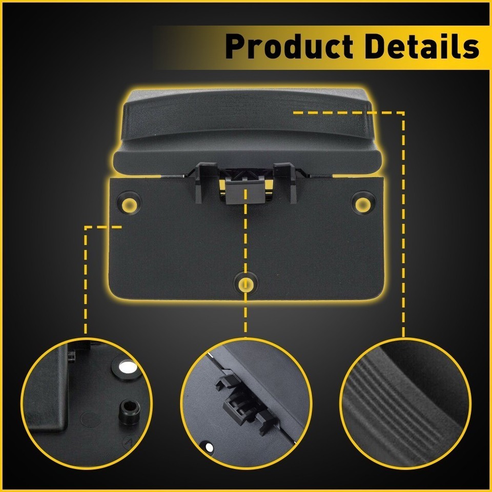 For 2013-2018 Dodge Ram With Full Console Lower Armrest Lid Latch ...